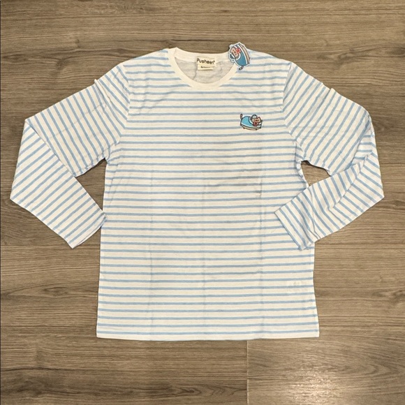 Pusheen | Tops | Pusheen Cat Stripped Long Sleeve Womens Size Small ...
